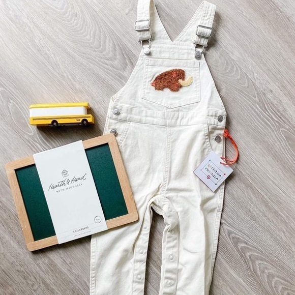 Target | Bottoms | Toddler Adaptive Woolly Mammoth Embroidered Overalls ...